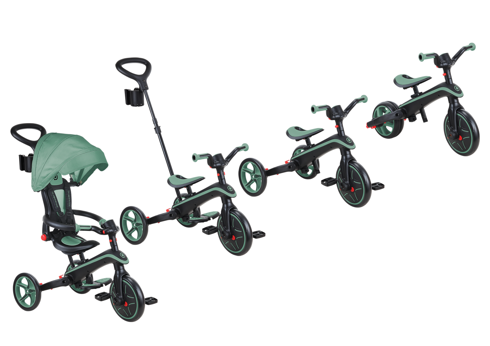 Foldable Tricycle: EXPLORER TRIKE FOLDABLE 4in1 – Globber