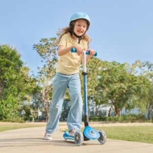 Sit-and-Ride 360 Scooter: GO•UP DELUXE LIGHTS 360°– Globber