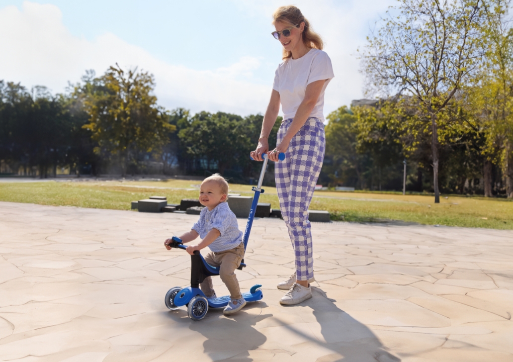 GO•UP Series: All-in-One Scooter with Seat – Globber